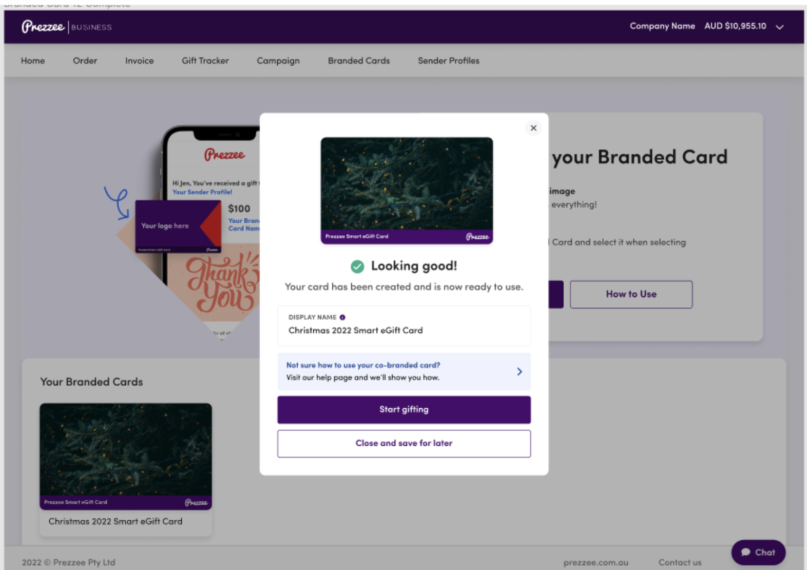 How to create your own Branded Card – Prezzee UK