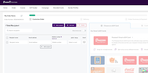 How to Buy and Send in the new Prezzee Business Checkout – Prezzee UK